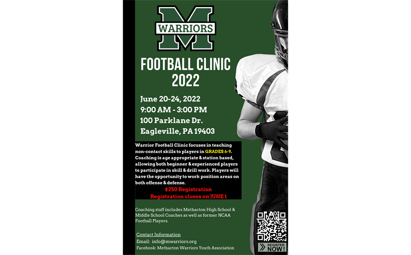 Methacton Warriors Youth Football and Cheer PW > Home
